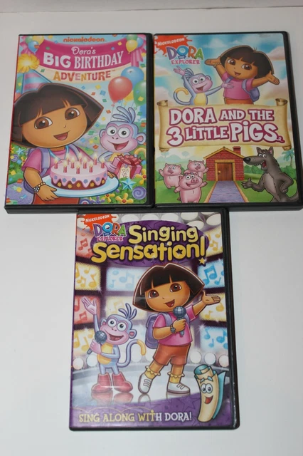 DORA THE EXPLORER & Go Diego Go DVDs Nick Jr. Children's Kids Set- Lot ...