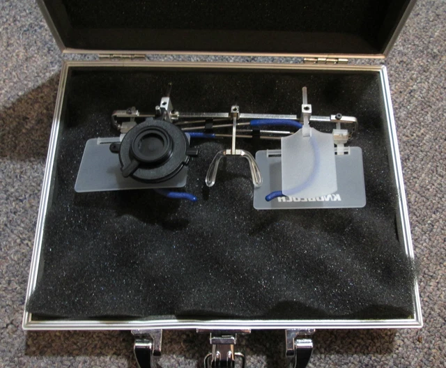 GEHMANN ADJUSTABLE SHOOTING Glasses Frame 37mm Pistol w/Iris Blinders ...