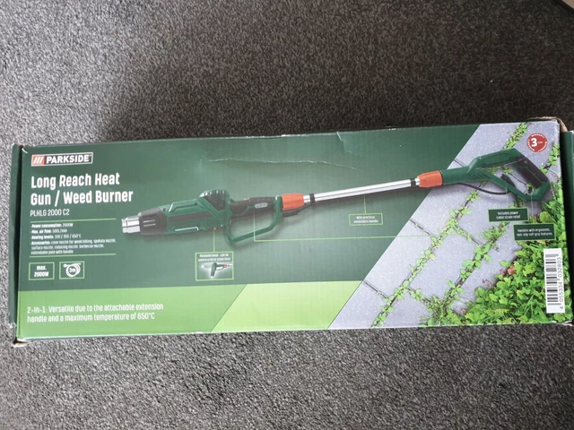 PARKSIDE LONG REACH Heat Gun / Weed Burner £28.95 - PicClick UK
