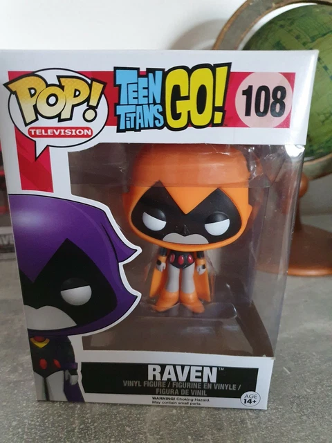 FUNKO POP TEEN Titans Go Raven Orange EUR 15,00 - PicClick DE