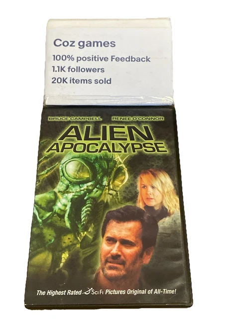 ALIEN APOCALYPSE DVD Region 1 USA Import Bruce Campbell Renee O’connor ...