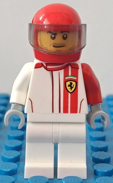 LEGO MINIFIGURE SPEED Champion - Ferrari F40 Competizione Driver (sc077 ...