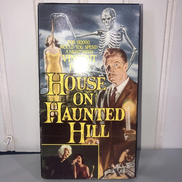 HOUSE ON HAUNTED Hill VHS VCR Video Tape Used Vicent Price Horror £3.07 ...
