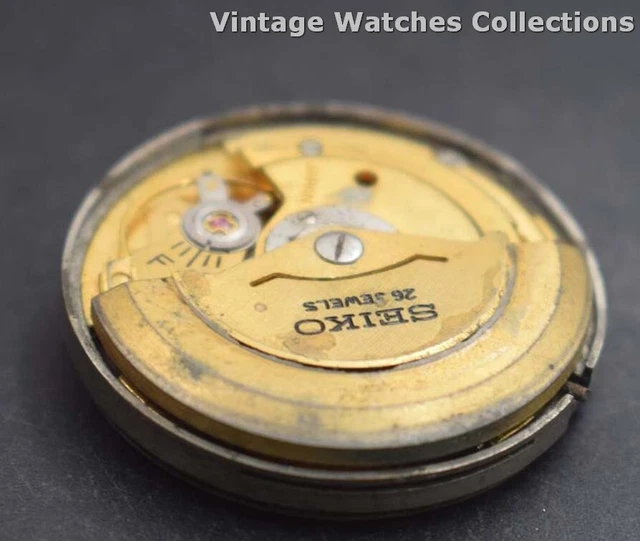 SEIKO 6206 AUTOMATIC Non Working Watch Movement For Parts/Repair Work O ...