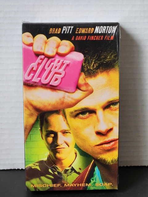 FIGHT CLUB VHS 1999 RARE New Sealed - READ $350.00 - PicClick CA
