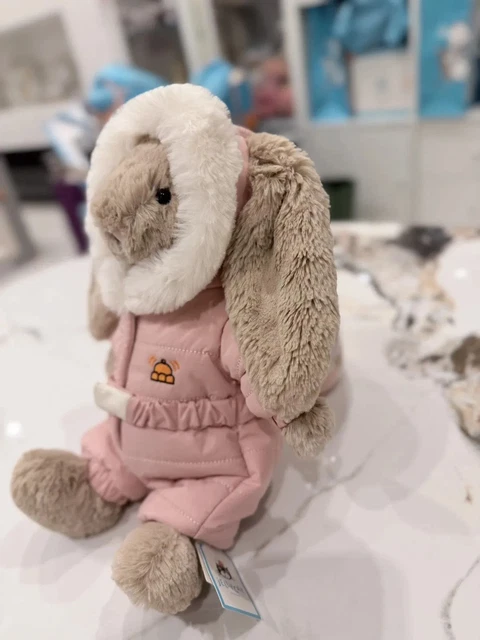 VALENTINE'S GIFT: CUTE Jellycat Bunny Snow Suit Plush, Brand New ...