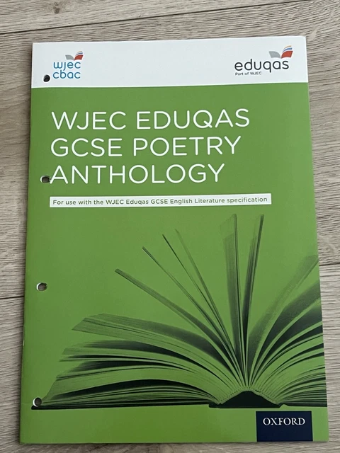 ANNOTATED WJEC EDUQAS Poetry Anthology GCSE English Literature £4.88 ...