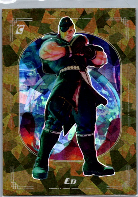 CARDSMITHS STREET FIGHTER Series 1 - Ed Gold Refractor 08/10 $8.50 ...