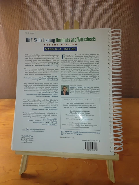 DBT SKILLS TRAINING Handouts and Worksheets by Marsha M. Linehan (2014 ...