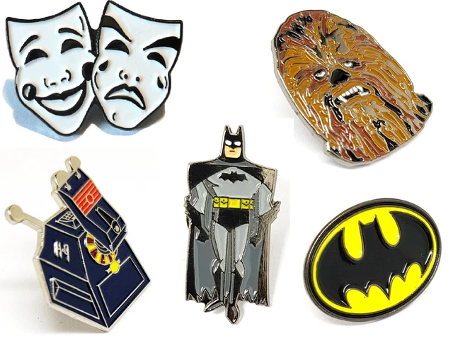 TARA CHARACTER SUPERMEN Batman Pin Badge Brooch Enamel Lapel Metal ...
