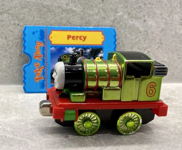 THOMAS THE TANK Engine & Friends Take Along 2002 Die Cast Metallic ...