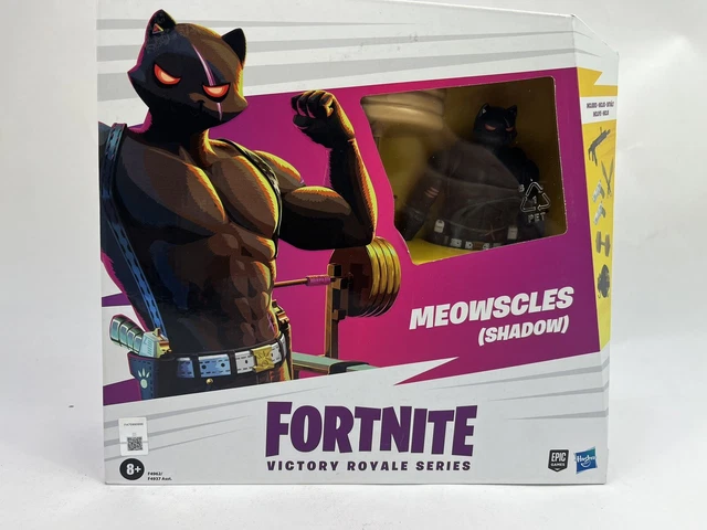 HASBRO FORTNITE VICTORY Royale Series Meowscles (Shadow) 6 inch Action ...