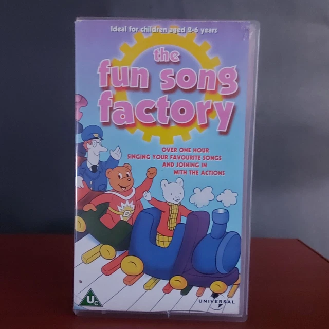 THE FUN SONG Factory Vhs 2002 Kids Childrens £29.99 - PicClick UK