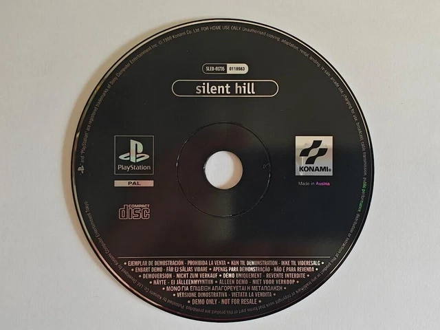 SILENT HILL Demo Disc (Sony playstation PS1) - Retro Gaming £5.92 ...