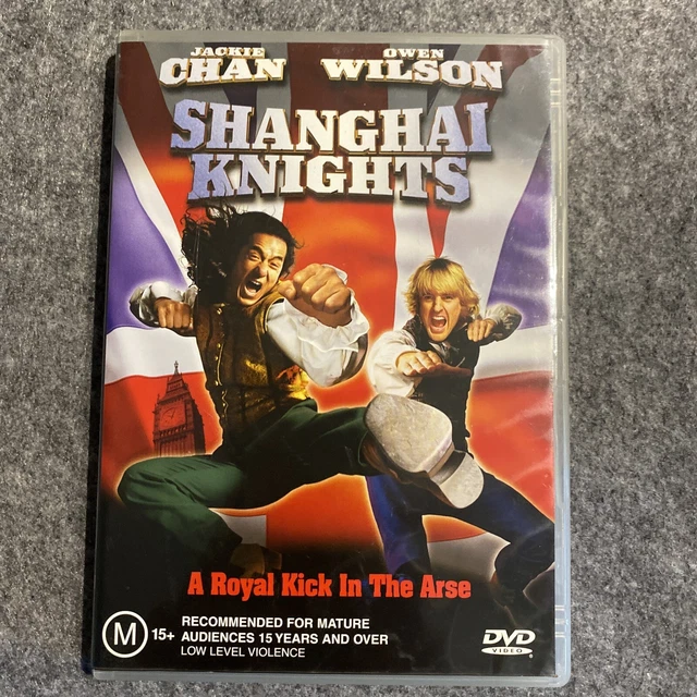 SHANGHAI KNIGHTS (DVD, 2002) Region 4 VGC Jackie Chan Owen Wilson $10. ...
