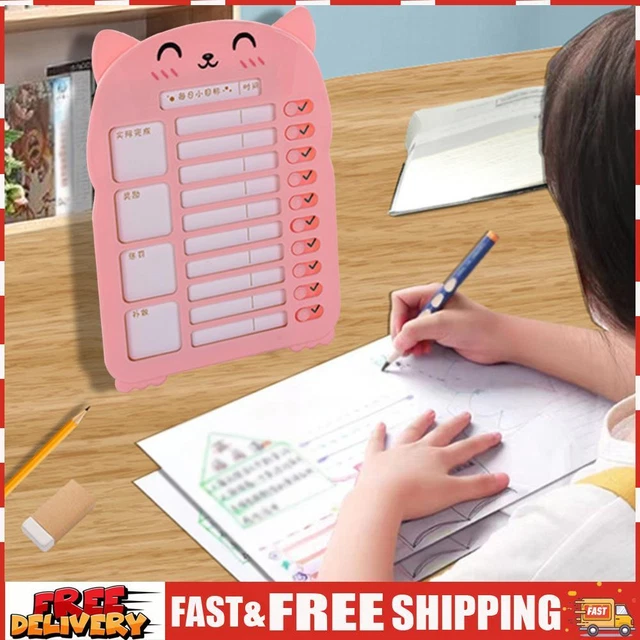 CHORE CHART FOR Kids Cute My Chores Checklist Task Board Manage Kids ...