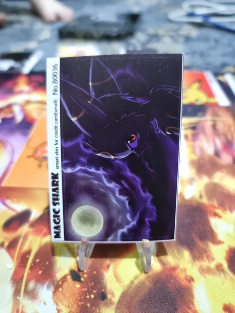 UMBREON POKEMON CREDIT Card Sticker Base Set Pokémon Card Decal Pokemon ...