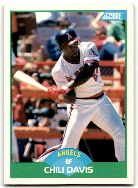 1989 SCORE CHILI Davis California Angels #54 EUR 2,05 - PicClick FR