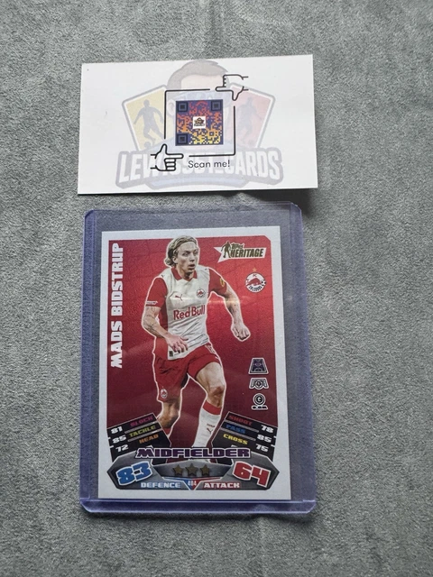 TOPPS MATCH ATTAX 2025/26 Mads Bidstrup Heritage £1.16 - PicClick UK