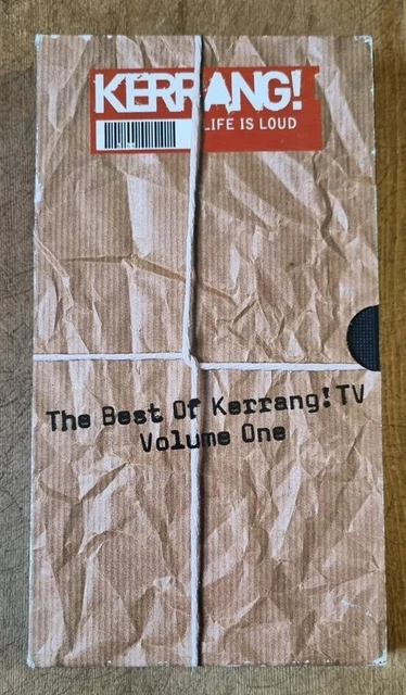 KERRANG! VHS PAL Video Tape Vol 1 Life Is Loud Best Of Kerrang £4.49 ...