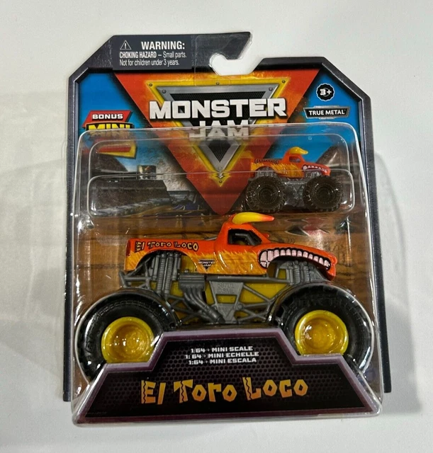 2024 MONSTER JAM Truck EL TORO LOCO + BONUS MINI 1:64 1:87 RARE EUR 10 ...