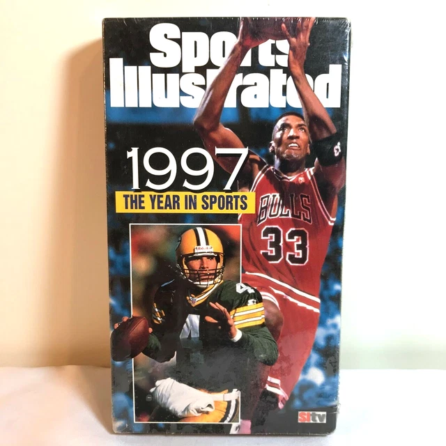 SPORTS ILLUSTRATED 1997 THE YEAR IN SPORTS VHS - Bulls, Packers, Tiger ...