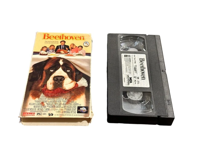 BEETHOVEN VHS 1992 Video Tape Charles Grodin Family Dog Movie £8.05 ...