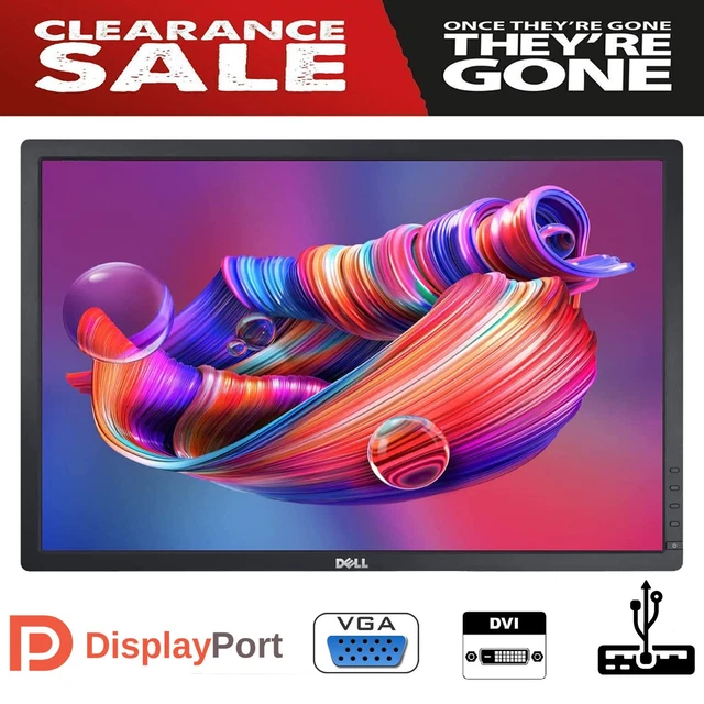 DELL ULTRASHARP U2412M 24 inch IPS LED Widescreen Monitor DisplayPort ...