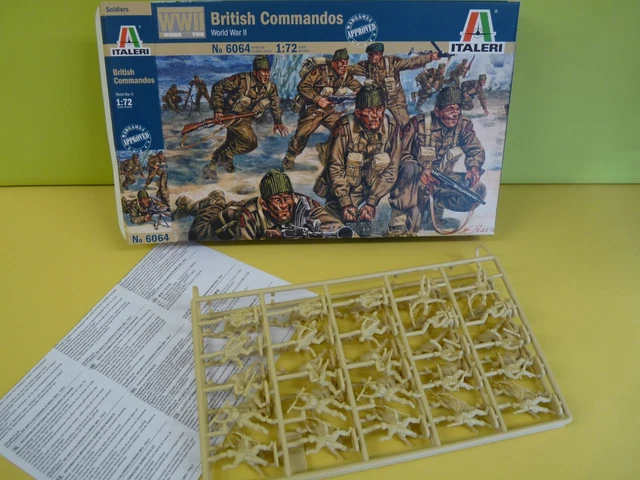 ITALERI SECONDA GUERRA MONDIALE 6064 British Commandos Nuovo in scatola EUR 11,38 - PicClick IT