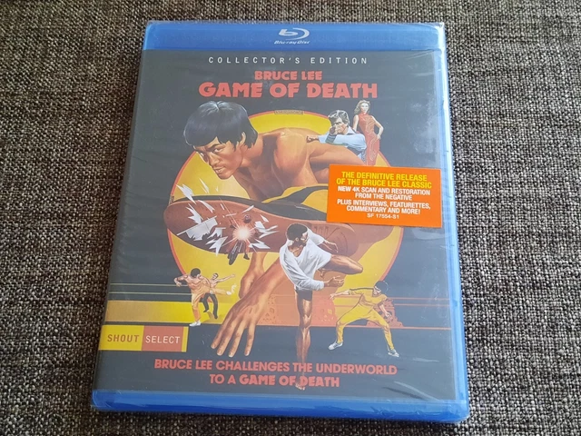 GAME OF DEATH 1978 Blu-Ray Shout Scream Factory Select USA Bruce Lee ...