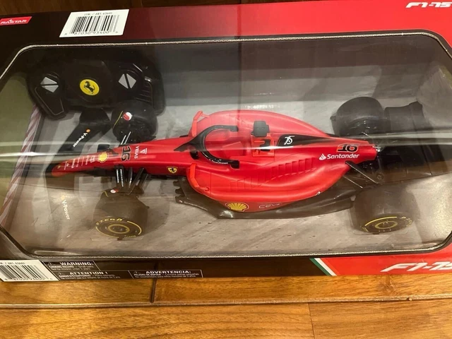 RASTAR 1/18 FERRARI F1-75 Model Rc Car Radio Control £90.17 - PicClick UK