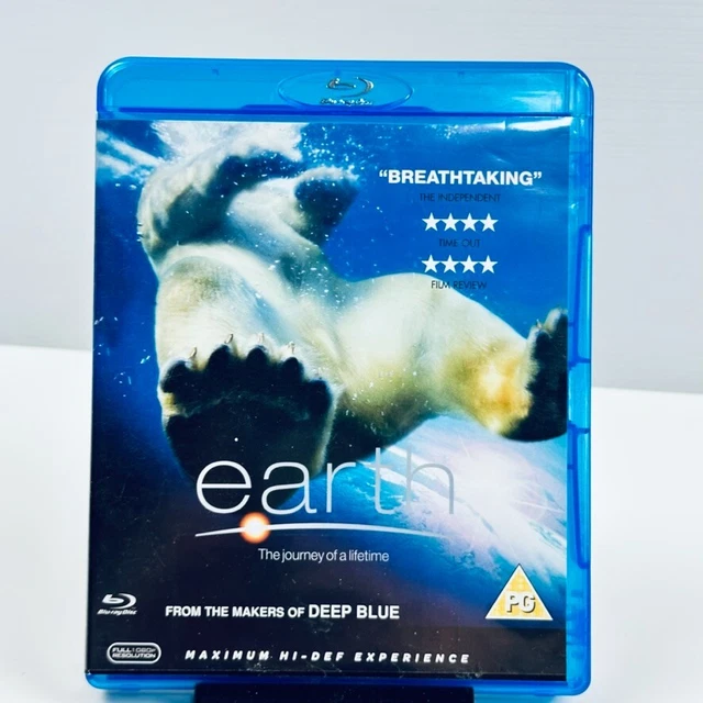 EARTH (BLU-RAY 2007) Planet Earth BBC Documentary Animals VGC Deep ...