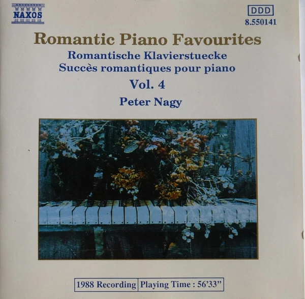 PETER NAGY - Romantic Piano Favourites Vol. 4 - Used CD - J5783z £6.36 ...