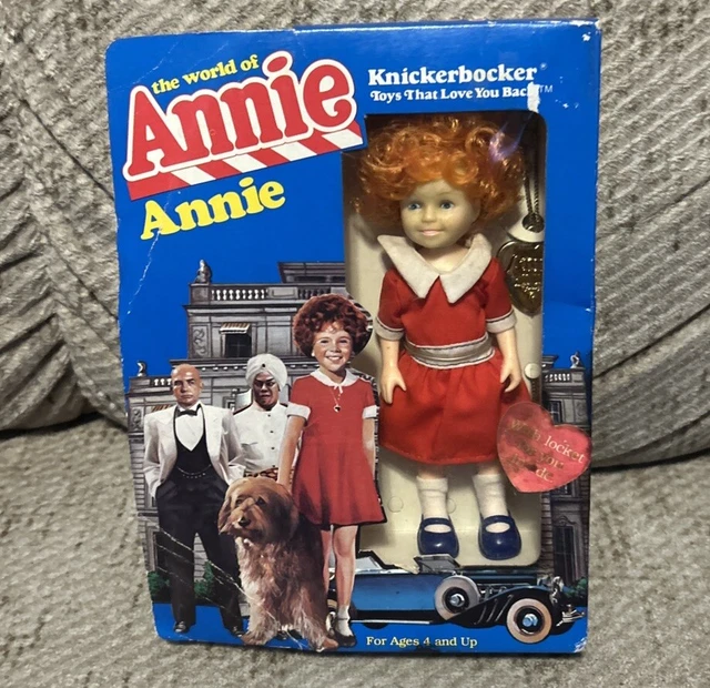 VINTAGE 1982 THE World of Annie Knickerbocker Annie Doll 3856 Original ...