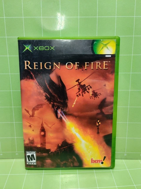 REIGN OF FIRE (Microsoft Xbox) Complete With Manual -TESTED- £8.75 ...