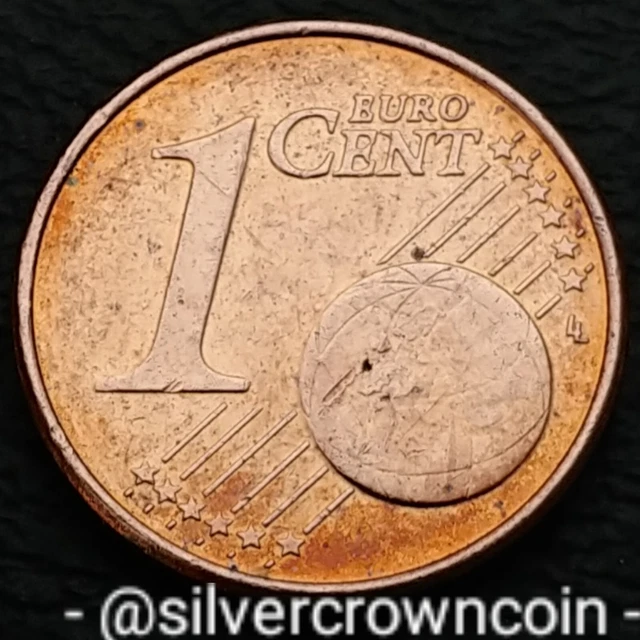 IRELAND 🇮🇪 EIRE 🇪🇺 1 Euro Cent 2008. KM#32. One Penny coin. Irish Harp ...