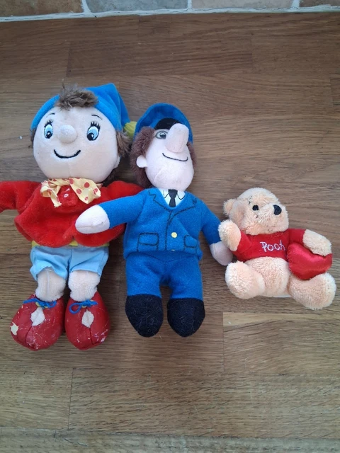 NODDY, POSTMAN PAT and Winnie the Pooh small soft toys £8.17 - PicClick UK