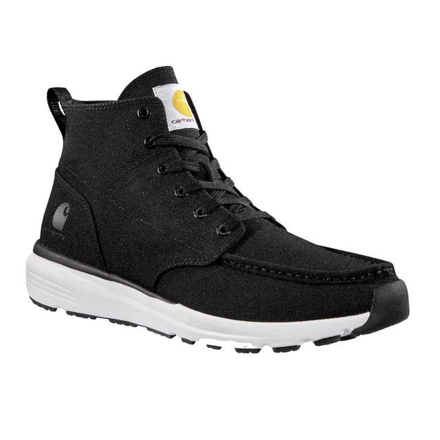 CARHARTT MEN'S HASLETT Moc Toe Canvas Chukka Black - FS4061-M, Black £ ...