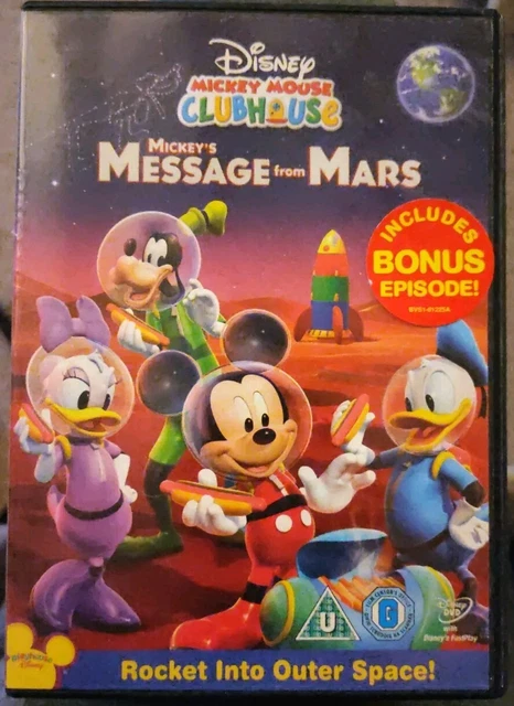 MICKEY MOUSE CLUBHOUSE: Mickey's Message From Mars [DVD] GC 🌀🌀 £6.44 ...