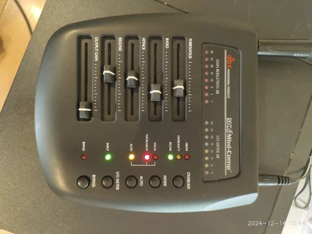 DBX MC6 MINI Comp Compressor Boxed With PSU £100.00 - PicClick UK