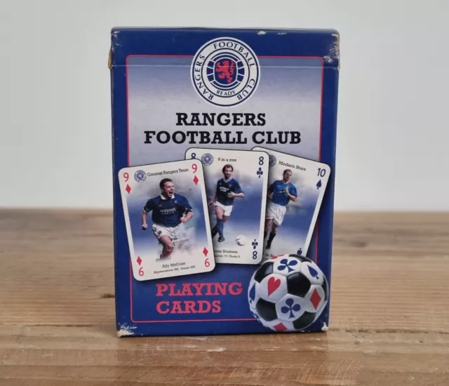 GLASGOW RANGERS FOOTBALL Club Playing Cards Complete Set £10.00 ...