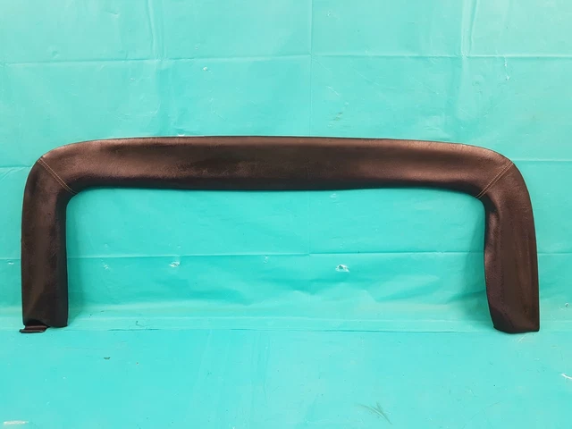 GENUINE MERCEDES-BENZ R107 SL convertible top cover bezel faux leather ...