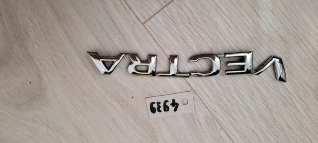 OPEL MODELLZEICHEN SCHRIFTZUG Emblem Logo Vectra (4939) EUR 24,99 ...