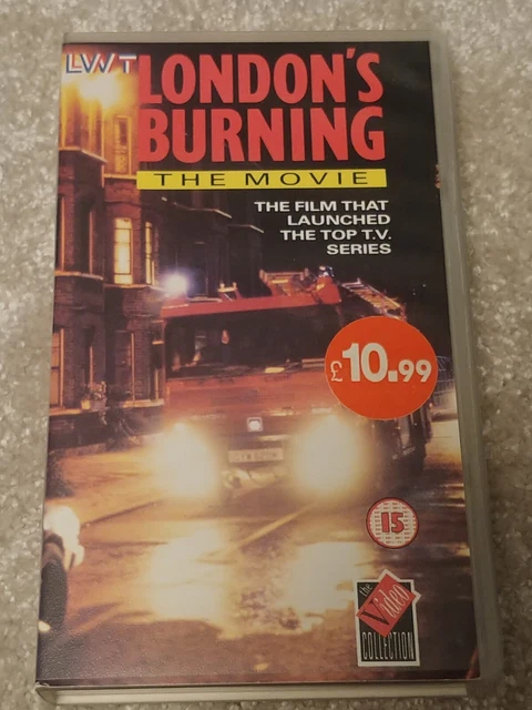 LONDON'S BURNING THE Movie LWT VHS Video Tape 1986 film Plus Fire ...