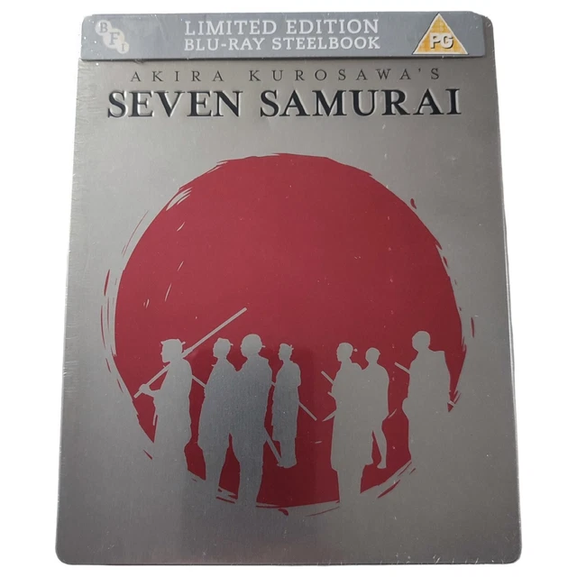 SEVEN SAMURAI BLU-RAY Steelbook NEW BFI Limited Edition Classic Film ...