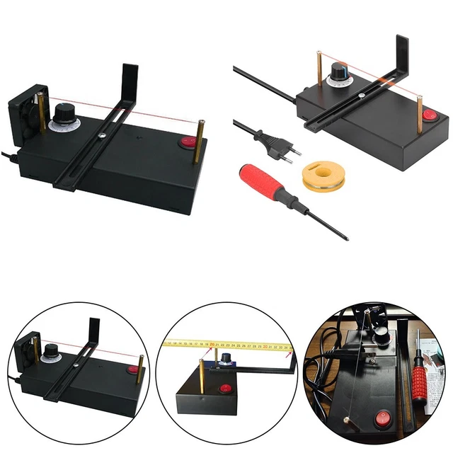 ADJUSTABLE TEMPERATURE WIRE Cutting Machine Compact Manual Heat ...