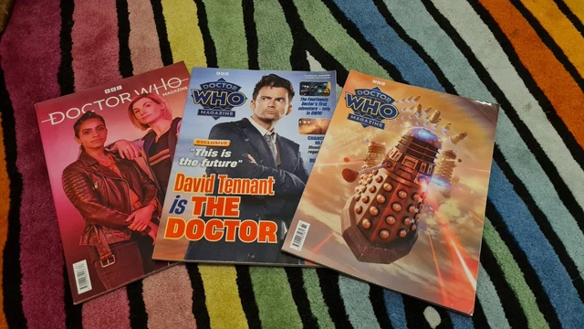DOCTOR WHO MAGAZINE Issues 583, 584 And 585 Good Condition EUR 8,57 ...