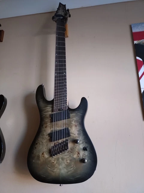 CORT KX500MS STARDUST Black 7-string multiscale guitar Excellent ...