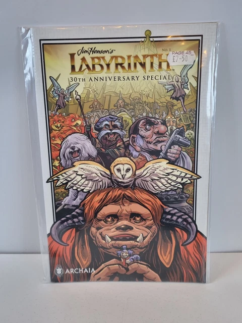 JIM HENSON'S LABYRINTH Comic 30th Anniversary Special Archaia Boom ...
