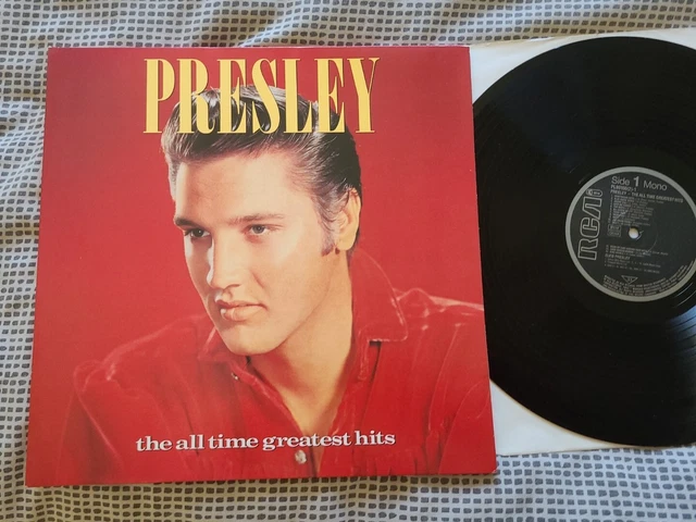ELVIS PRESLEY LP All Time Greatest Hits Double Album 1987 Splendid ...